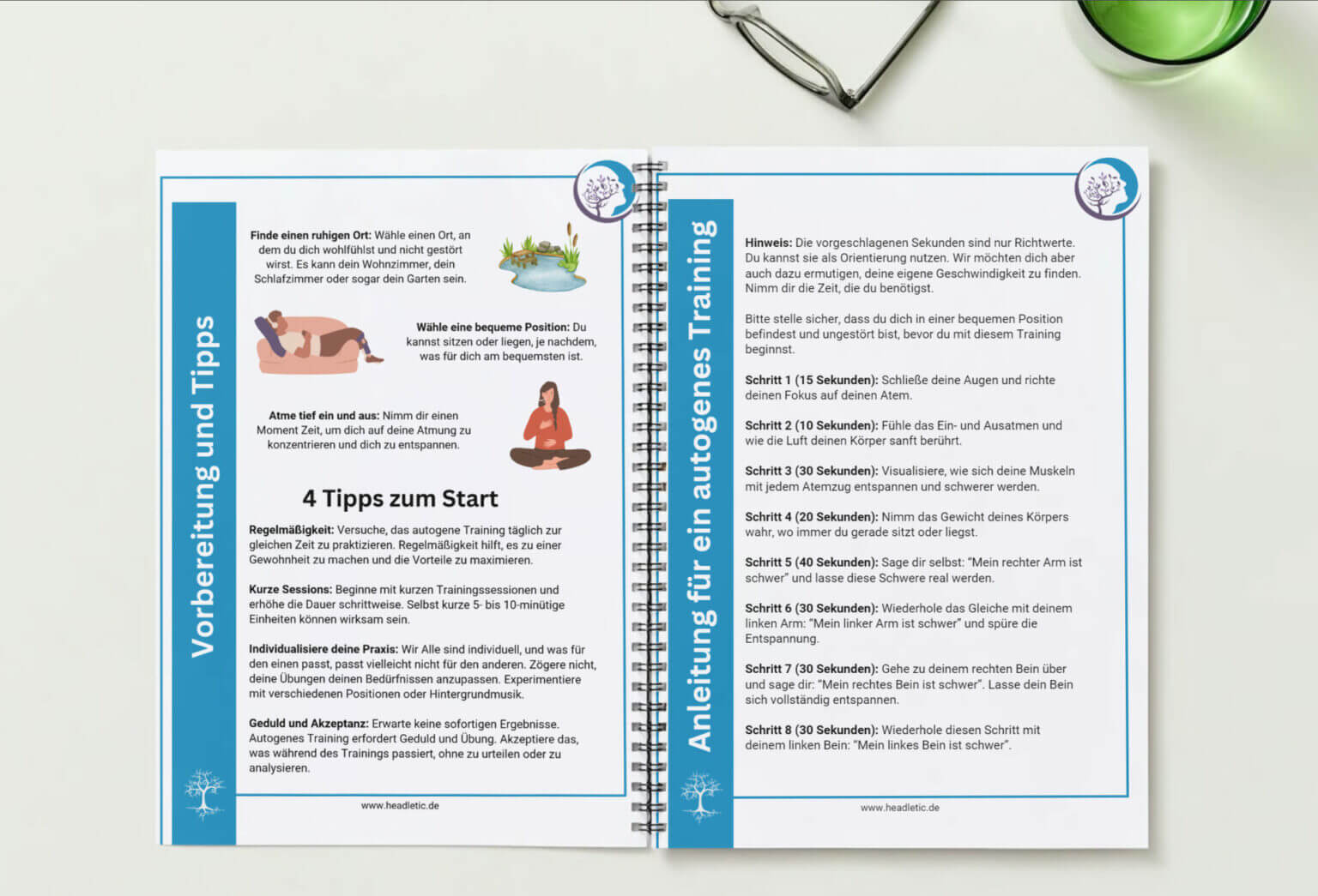 Autogenes Training - Leitfaden für mehr Entspannung ☀